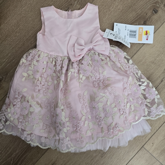 Rare Editions | Dresses | Rare Editions Girls Silk And Embroidered ...